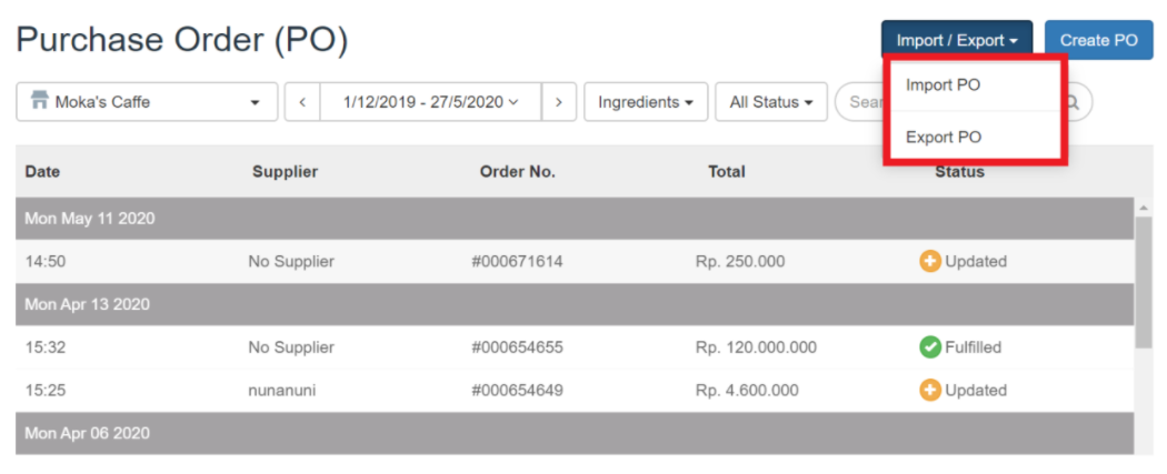 Mengenal Transfer, Adjustment, Purchase Order Bahan Baku, dan Contoh ...