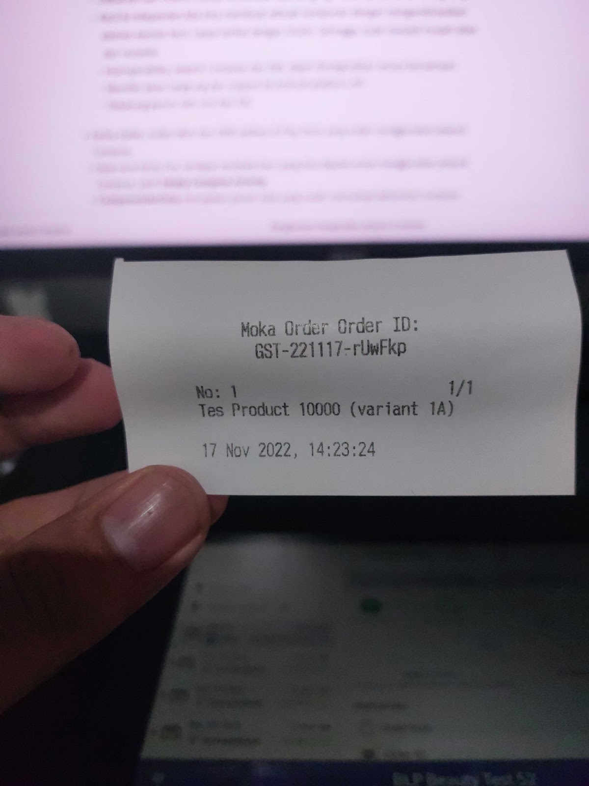 Cara Mencetak Label Stiker dan Tiket Order di Moka Order