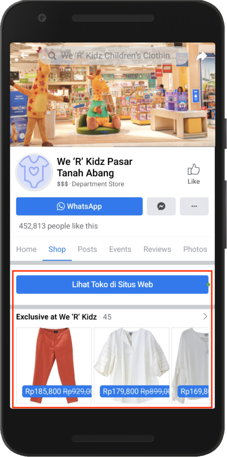 Cara Pelanggan Memesan Produk Melalui Facebook Shop